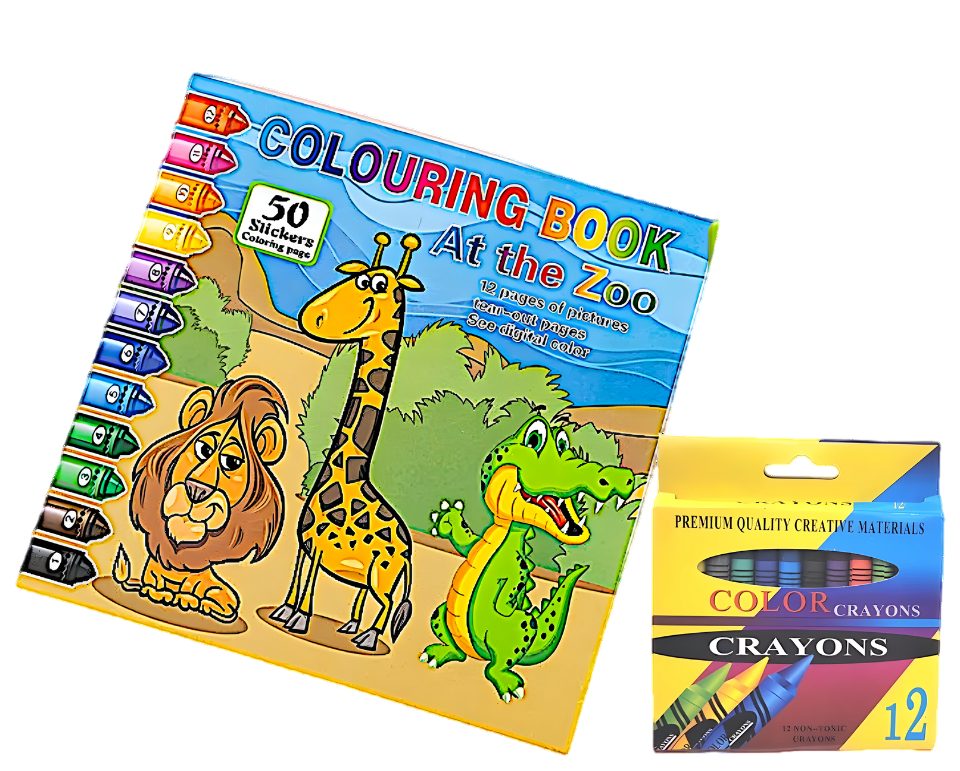 Ditch Bulky colouring Books with Jerry "At the Zoo" Colour by Number ...