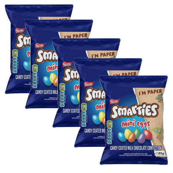Nestle Smarties Mini Chocolate Eggs Bag - 5 x 85g | Shop Today. Get it ...