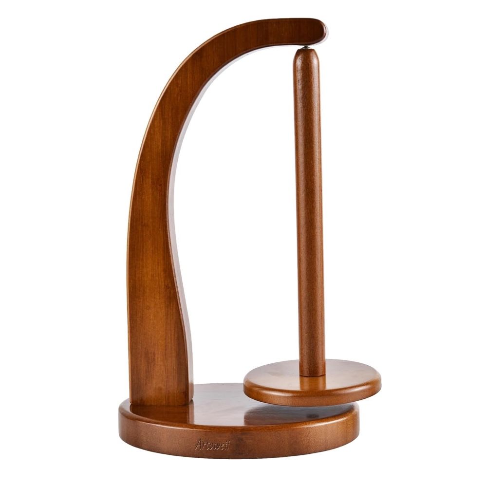 Craft Spinner Wooden Magnetic Yarn Wool Ball Holder Dispenser 29cm ...