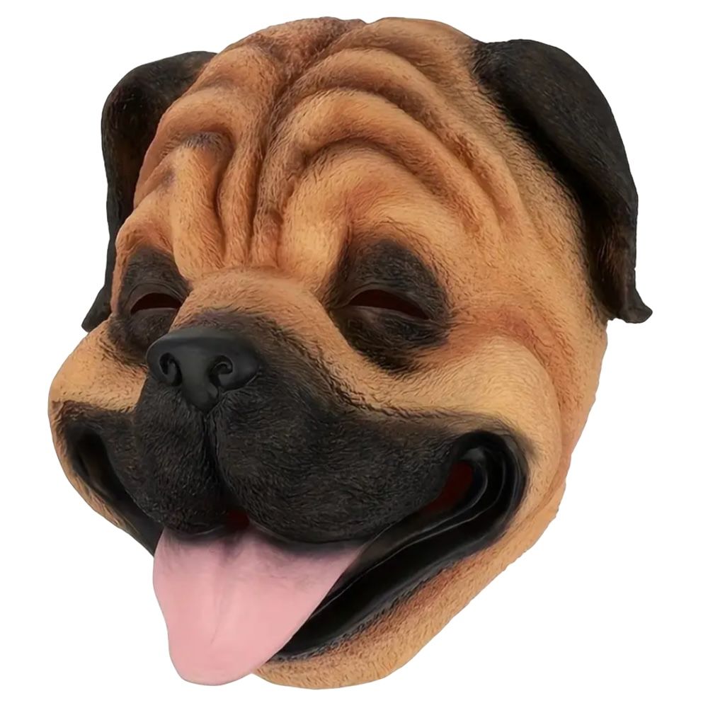 Toy Cosplay Latex Dog Puppy Full Face Mask Halloween Party Costume 30cm ...