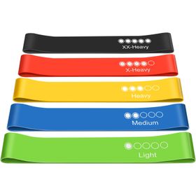 Bushido Latex Resistance Loop Bands - Set of 5 | Shop Today. Get it ...