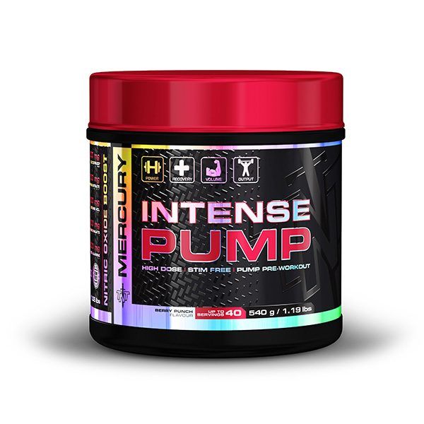 TNT Mercury Pre-workout - Intense Pump - Berry Punch - 540g | Shop ...