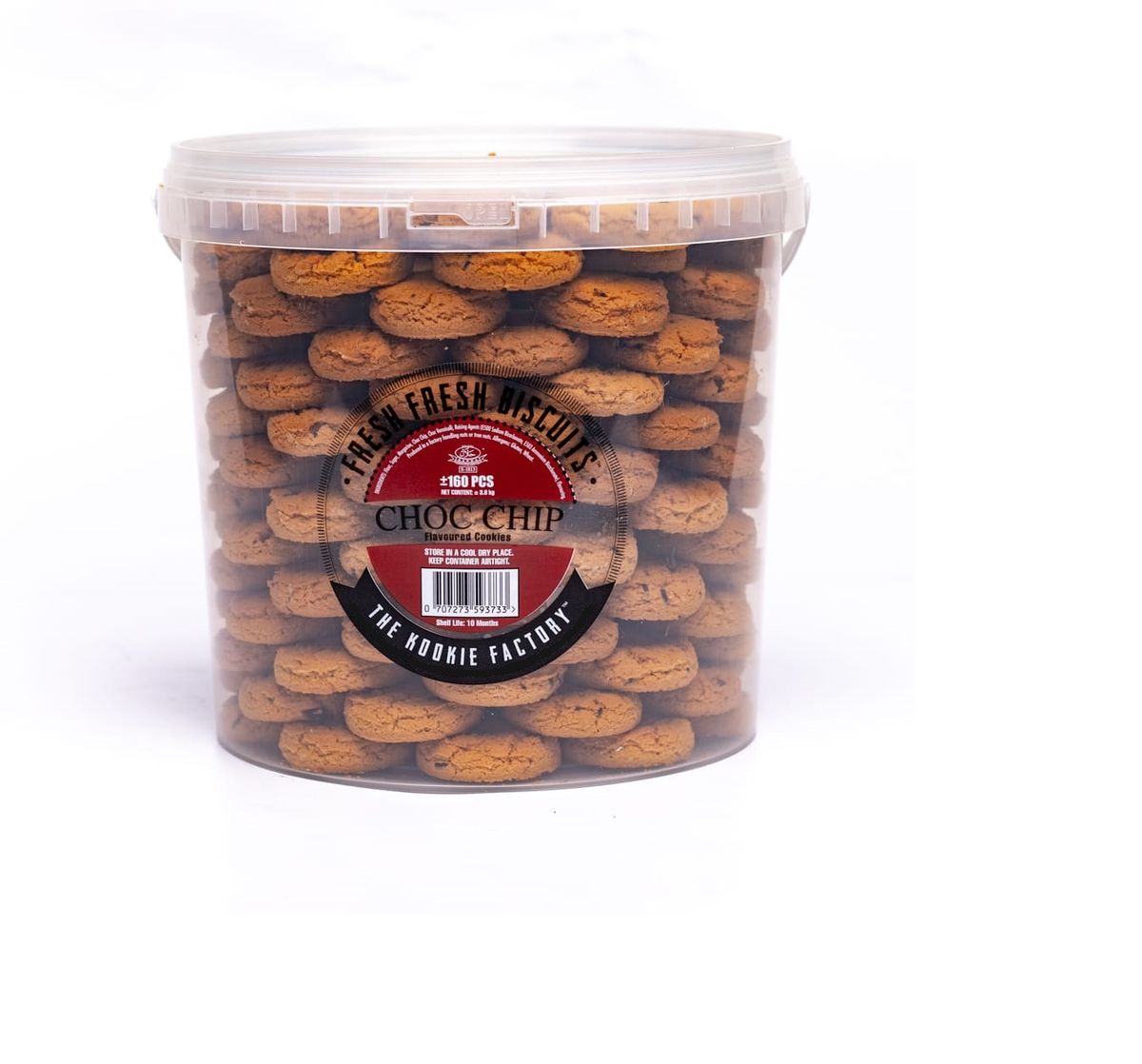 Kookie Factory - Cookies 9L Biscuit Bucket - Choc Chip | Shop Today ...