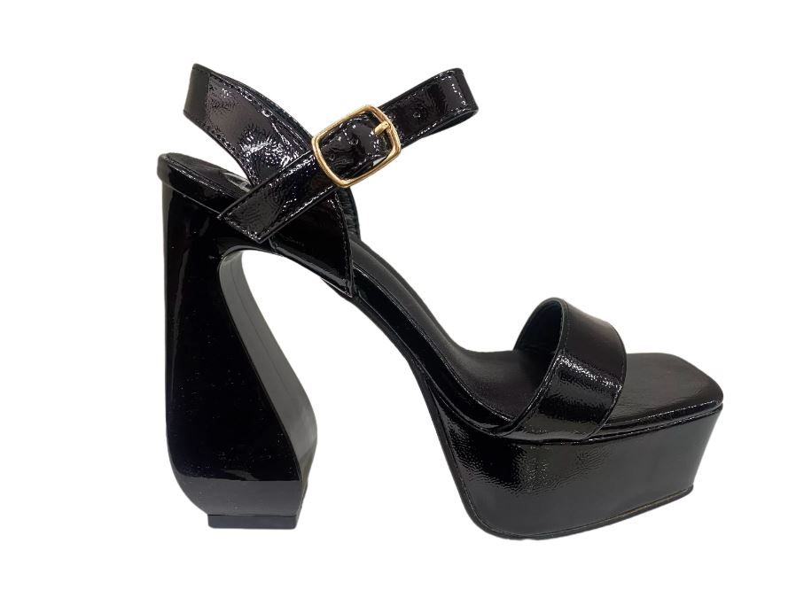 Footwork - Steffi Women Patent PU Platform Heels | Shop Today. Get it ...