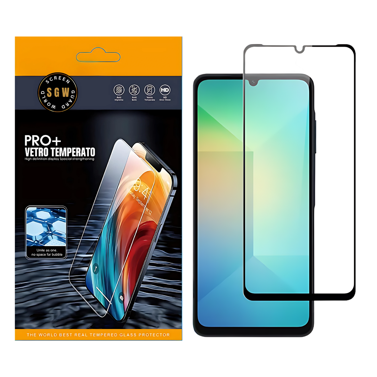 9D Temper Glass Screen Protector compatible with Samsung Galaxy A26/A36 ...