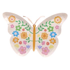 Flower Butterfly Shaped Paper Plates (8 Plates) | Shop Today. Get it ...