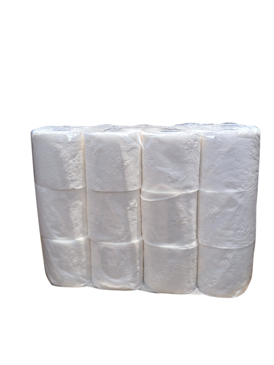 24 Rolls - Luxury soft 2 Ply Toilet Paper (200 sheets) | Shop Today ...