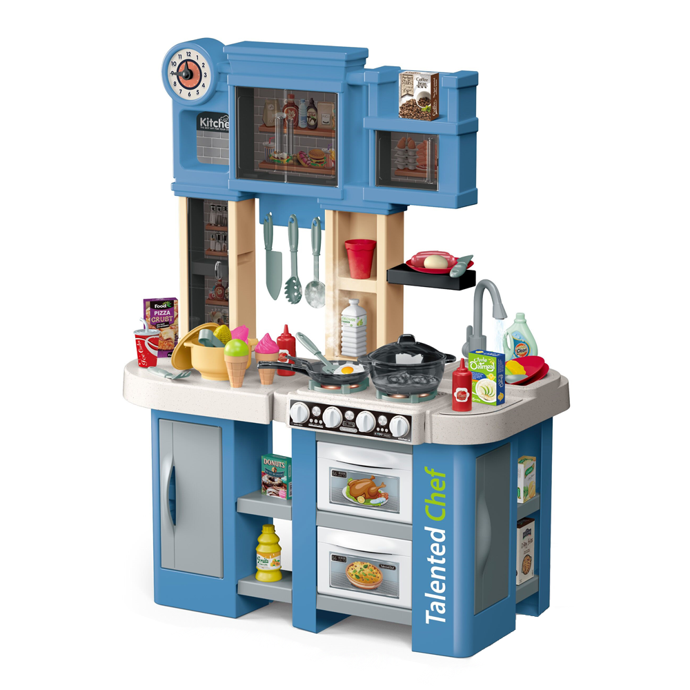 Blue Pretend & Play Kitchen Set - 75 Accessories | Shop Today. Get it ...