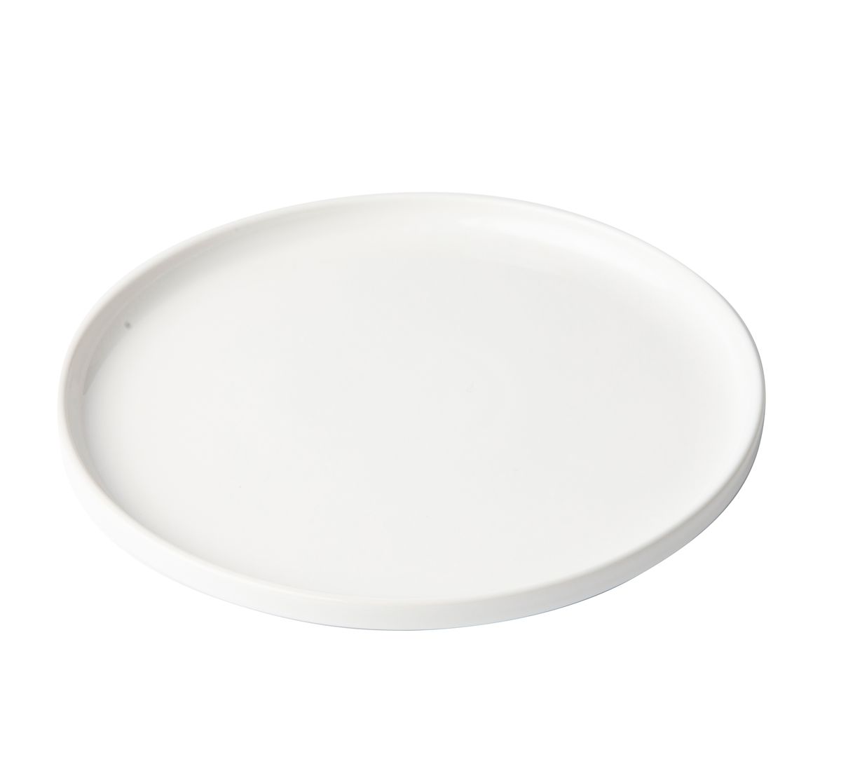 OMADA Flat Stackable White Dinner Plate Set of 4 | Shop Today. Get it ...