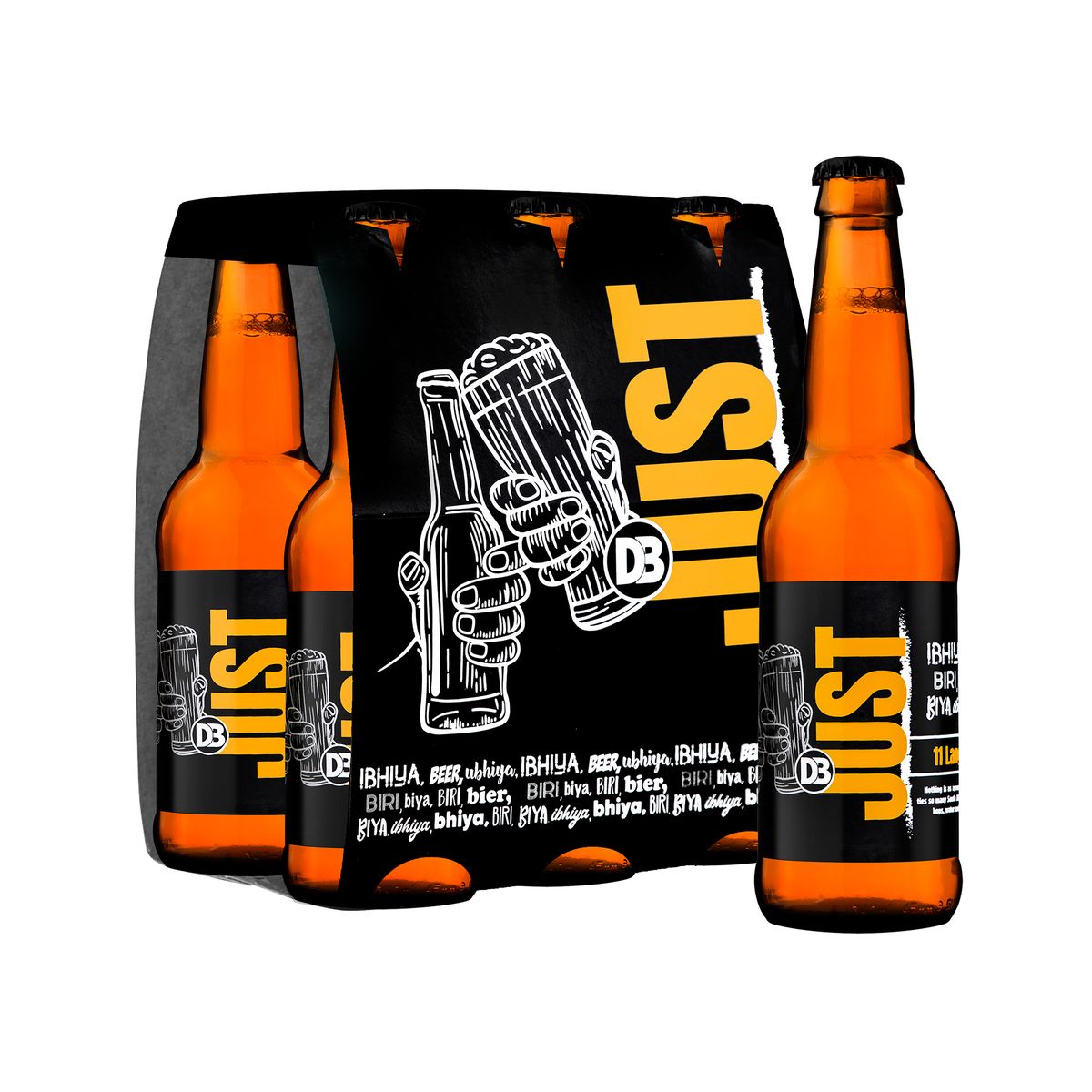 Darling Brew JUST Lager 6 x 340ml | Shop Today. Get it Tomorrow ...