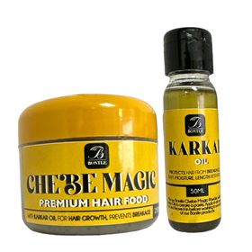 Bontle Chebe Magic Hair Food 250ml with Karkar Oil 50ml | Shop Today ...