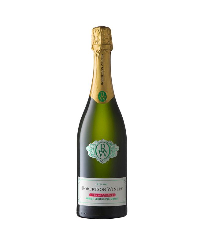 Robertson Winery - Non-Alcoholic Sweet Sparkling White - 6 x 750ml ... Robertson Winery - Non-Alcoholic Sweet Sparkling White - 6 x 750ml ...