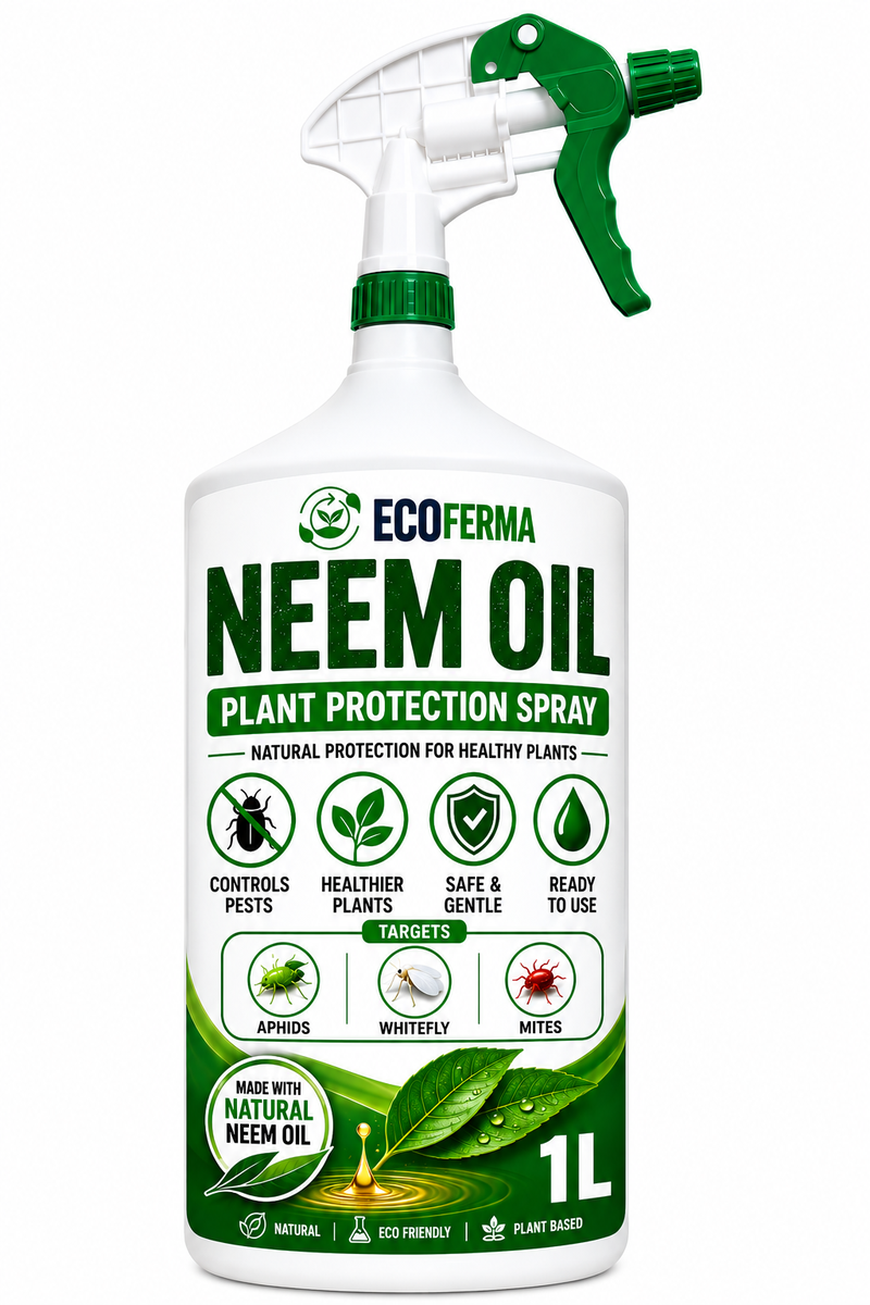 Neem Oil Plant Protection Spray 1L - Natural Pest Control for Plants ...