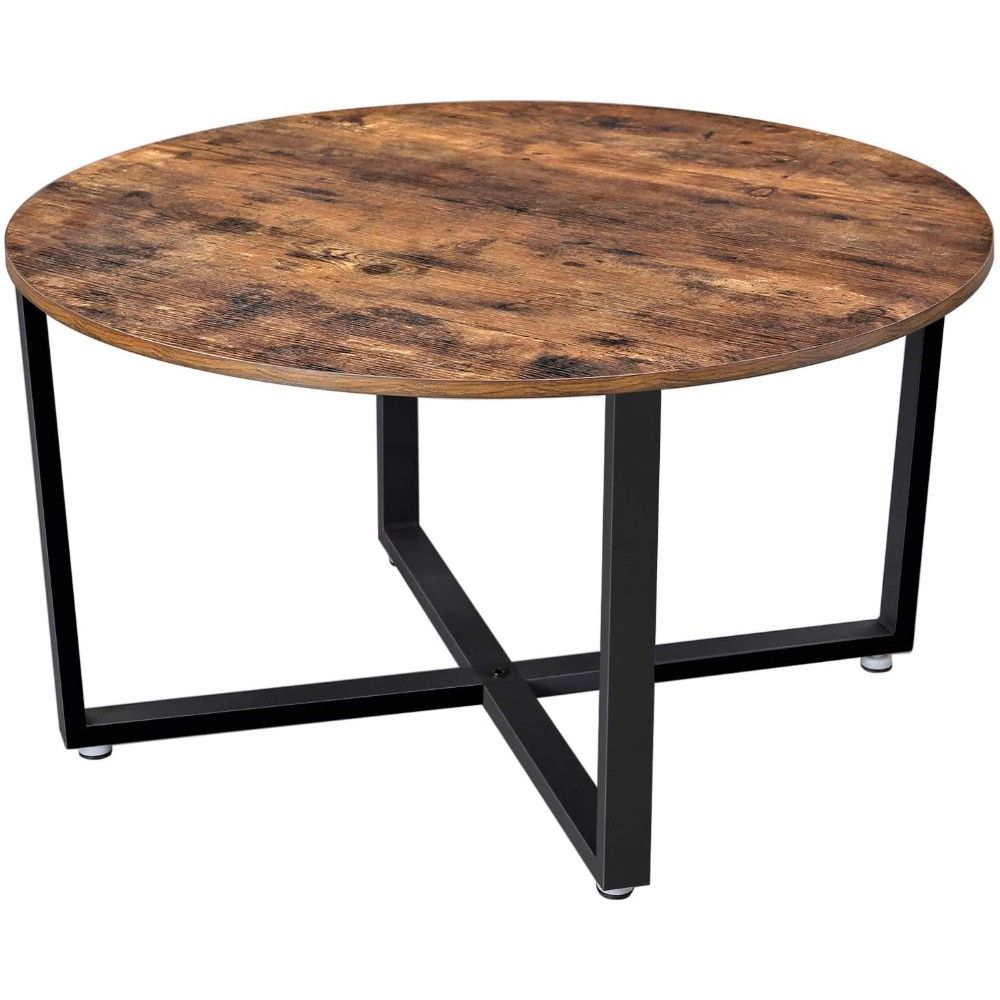 Bragg Boston Round Coffee Table, Brown | Shop Today. Get it Tomorrow ...