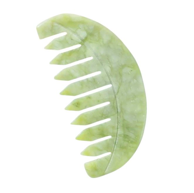 1pc Natural Stone Massage Guasha Scraping Scalp Comb | Shop Today. Get ...