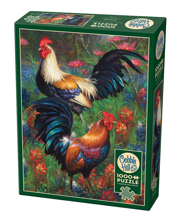 Cobble Hill Roosters 1000 Piece Puzzle | Shop Today. Get it Tomorrow ...