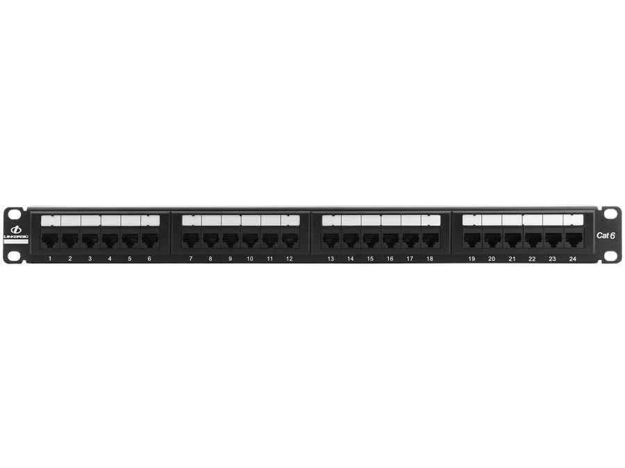 24 Port Cat6 Rack Mount Patch Panel | Shop Today. Get it Tomorrow ...