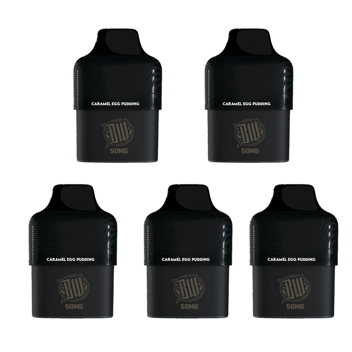 Bewolk 6000 Puff Disposable Vape Pod Caramel Egg Pudding 5 Pack | Shop ...
