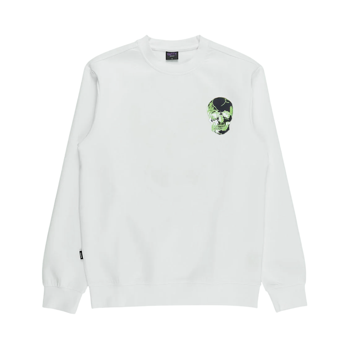 Cutty Mens Comet Sweat Top - Off-White | Shop Today. Get it Tomorrow ...