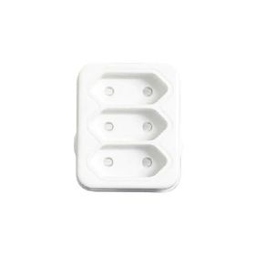 Zenith 3 Prong SA Plug to 3 x 2 PIN 5A EU Plug Adapter - Pack of 2 ...