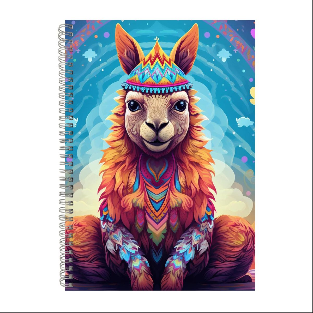 Psychedelic Llama 1 Gift Idea A4 Notepad 249 | Shop Today. Get it ...