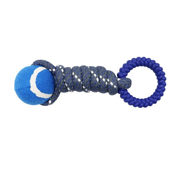 Rope Tug Dog Toy With Tennis Ball - Type F | Shop Today. Get it ...