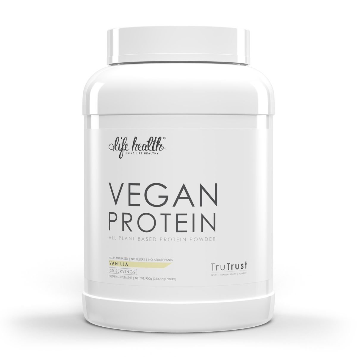 Life Health - Vegan Protein | All Plant Based Protein Powder 900g ...