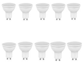 10 Pack - LED 7w Down lights GU10 Warm White | Shop Today. Get it ...