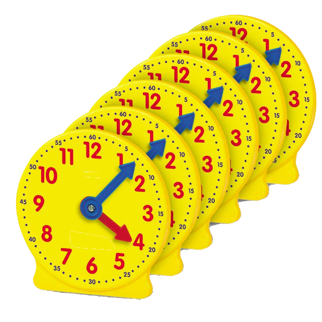 Classroom Learner Clock Set - 6 Pieces | Shop Today. Get it Tomorrow ...