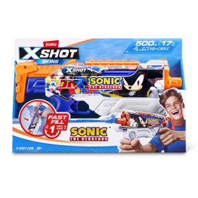 XSHOT Water Fast-Fill Skins Sonic The Hedgehog Hyperload Water Blaster ...