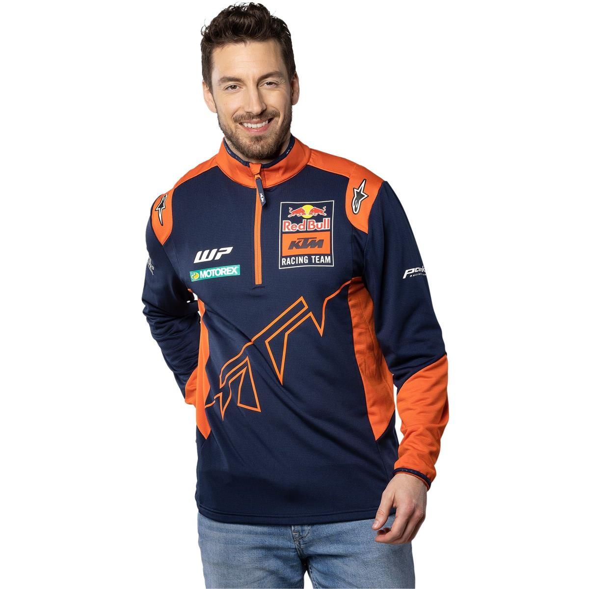 KTM Red Bull Mens Official Teamline Half-zip Sweater | Shop Today. Get ...