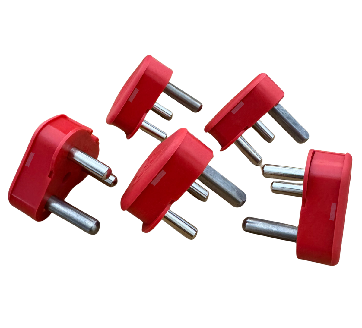 SiRCONY 3 PIN Dedicated RED Plugtop with solid pins (5 Pack) | Shop ...