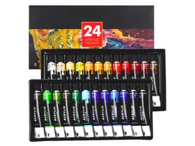 24 Piece 12ml Premium Acrylic Paint Tube Set | Shop Today. Get it ...