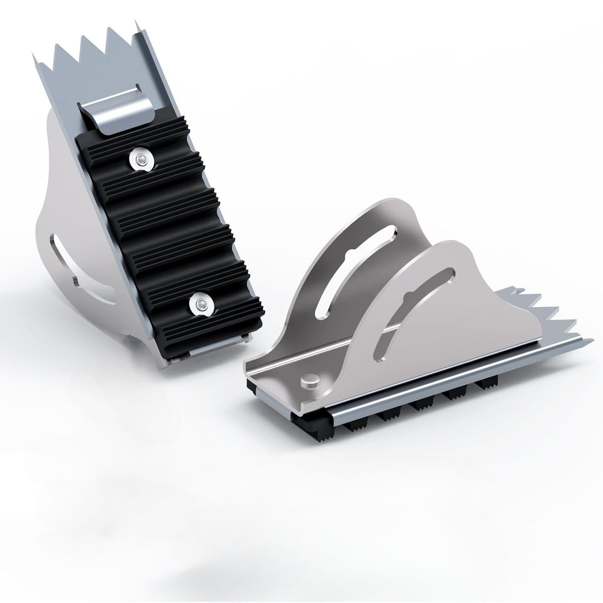 Ladder Anti-Slip Feet Pads, Durable Metal Shoes for Ladder Stability ...