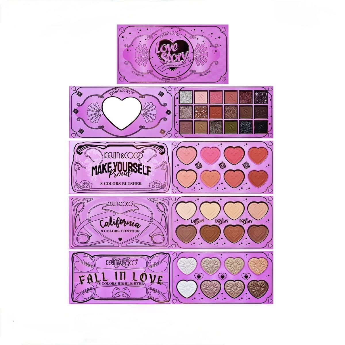 Kevin & Coco Love Story Makeup Palette | Shop Today. Get it Tomorrow ...