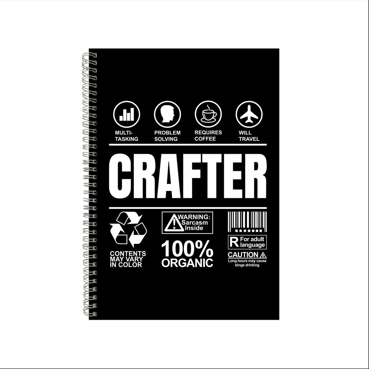Crafter Notebook -Crafting Gift Idea A4 Notepad 15 | Shop Today. Get it ...