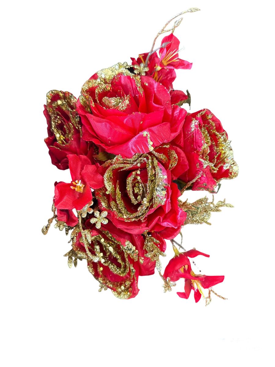 Golden-dusted rose Bouquets--Red | Shop Today. Get it Tomorrow ...