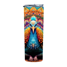 Psychedelic Turkey 1 20 Oz Straight Skinny Tumbler 251 | Shop Today ...