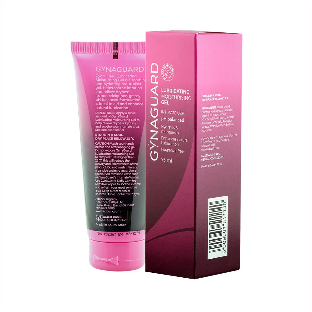 Gyna Guard Lubricating Moisturiser Gel 75 MLT | Shop Today. Get it ...