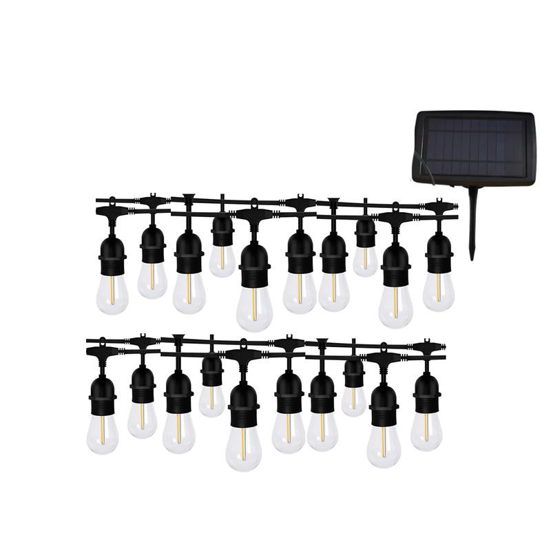 20 Solar-Powered Outdoor String Lights LED Bulbs Waterproof | Shop ...