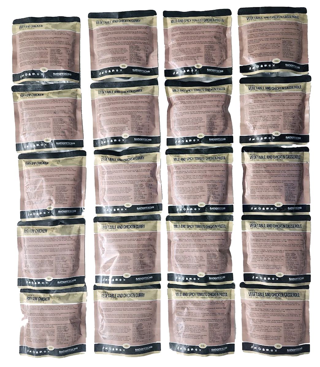 CHICKEN MIXED MEALS PACK (20 meals) 20 MRES - Menu 5A | Shop Today. Get ...