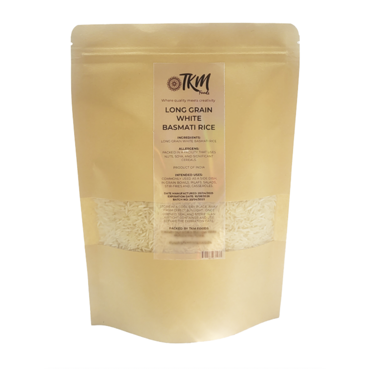 TKM Foods - Long Grain White Basmati Rice | Basmati Rice | Shop Today ...