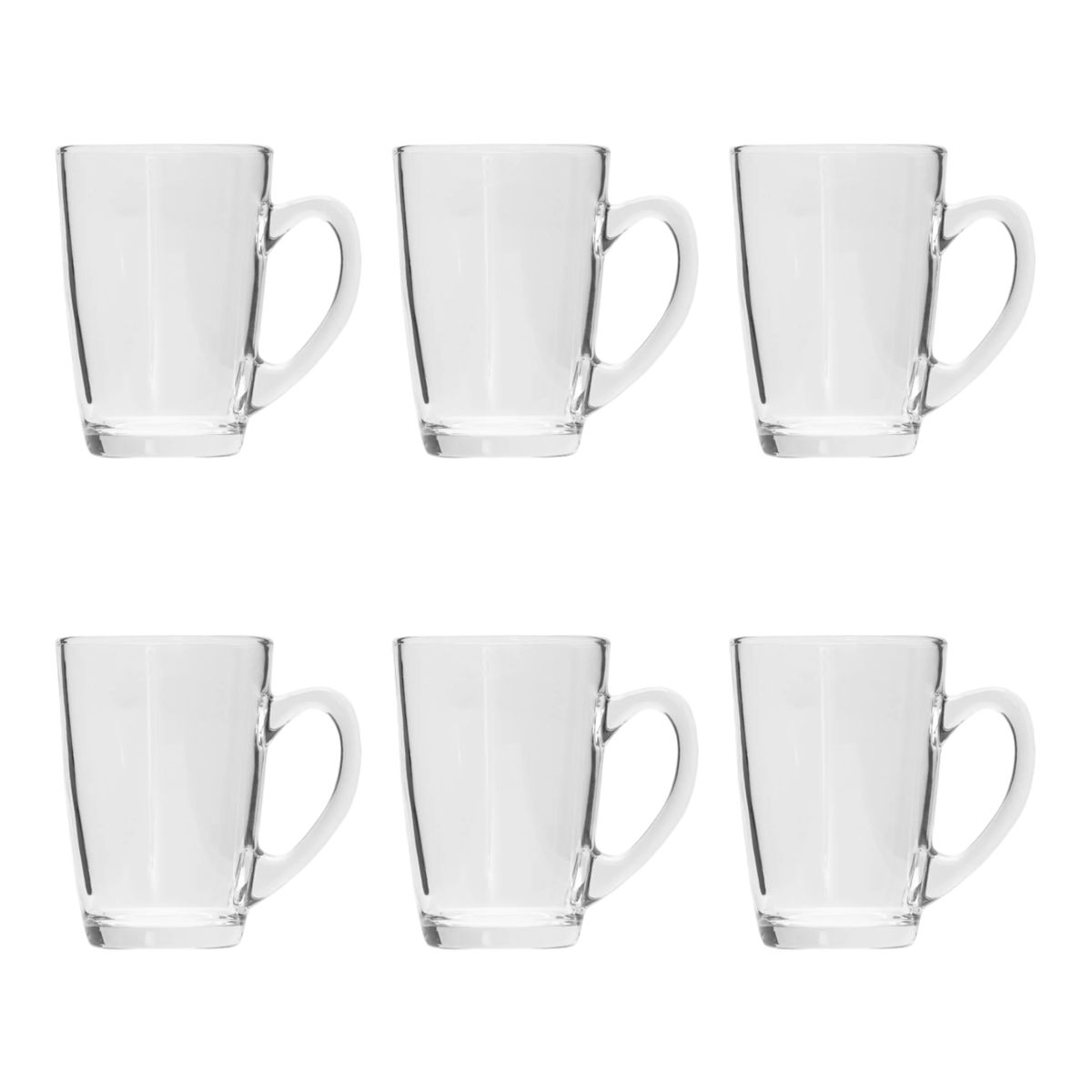 Bullet Shaped Glass - 6 Piece Mug 225ml | Shop Today. Get it Tomorrow ...