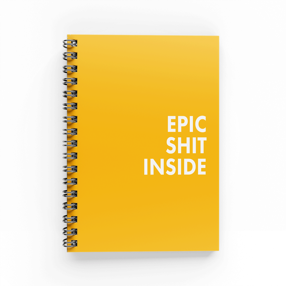 Epic Sh#t Notebook | Shop Today. Get it Tomorrow! | takealot.com