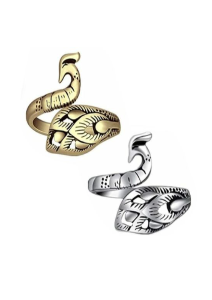 Gold & Silver Peacock Crochet Loop Rings Set | Shop Today. Get it Tomorrow! | takealot.com