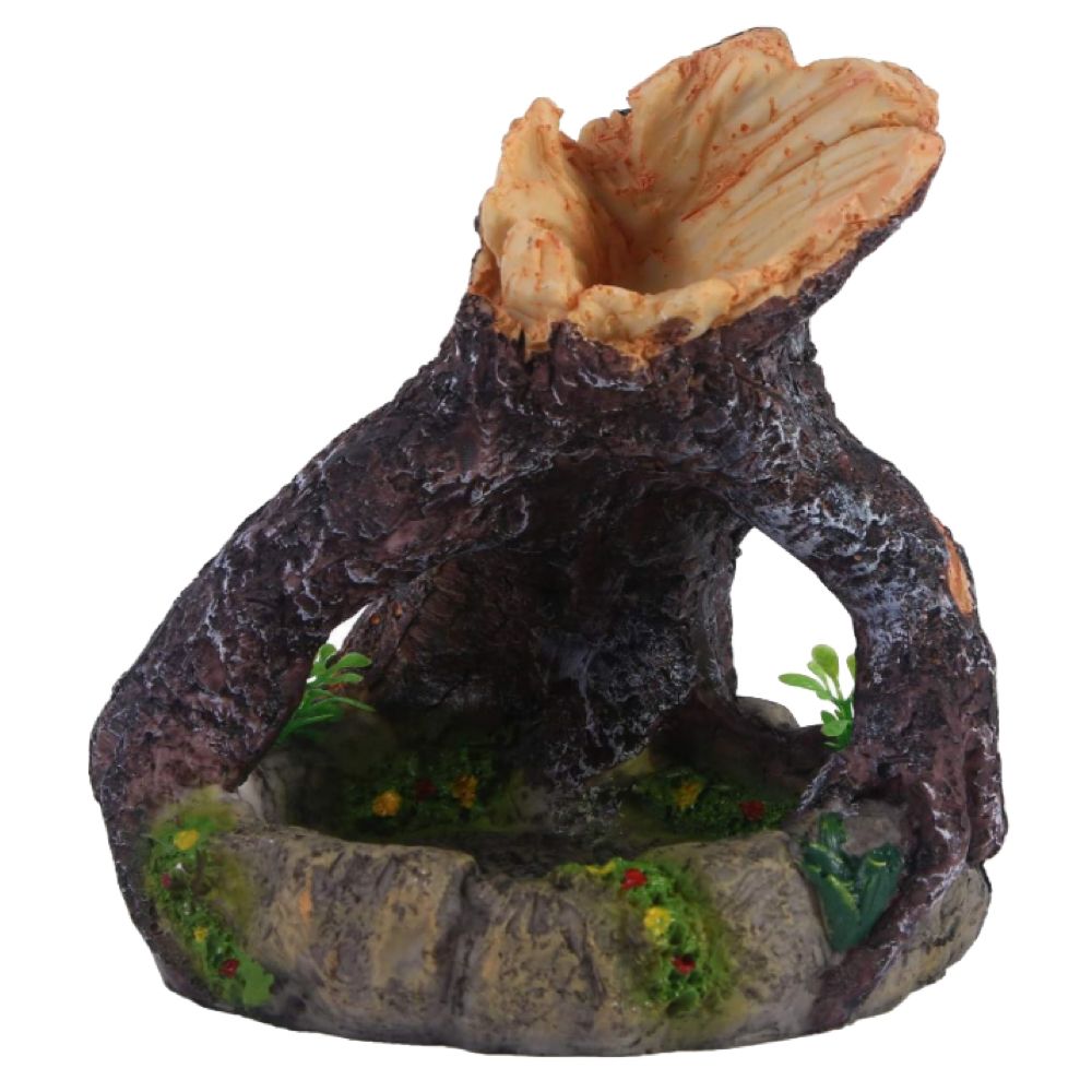 Pet Hobby Resin Reptile Aquarium Ornament For Fish Tank Decorations ...