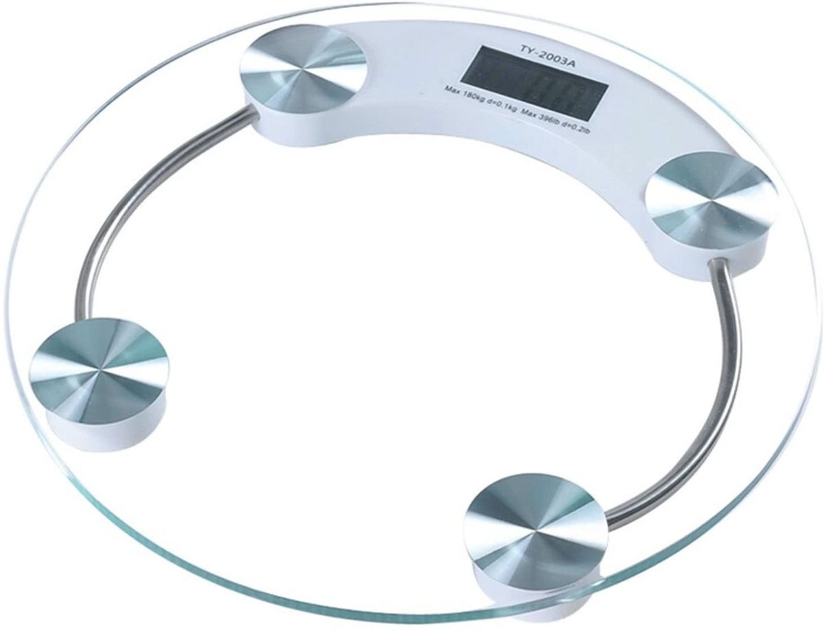 Digital Personal Scale Stylish Glass Design | Shop Today. Get it ...