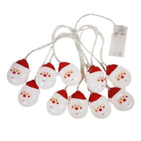 Christmas Santa Claus 1.5M String Lights 10 LEDs Christmas Tree ...