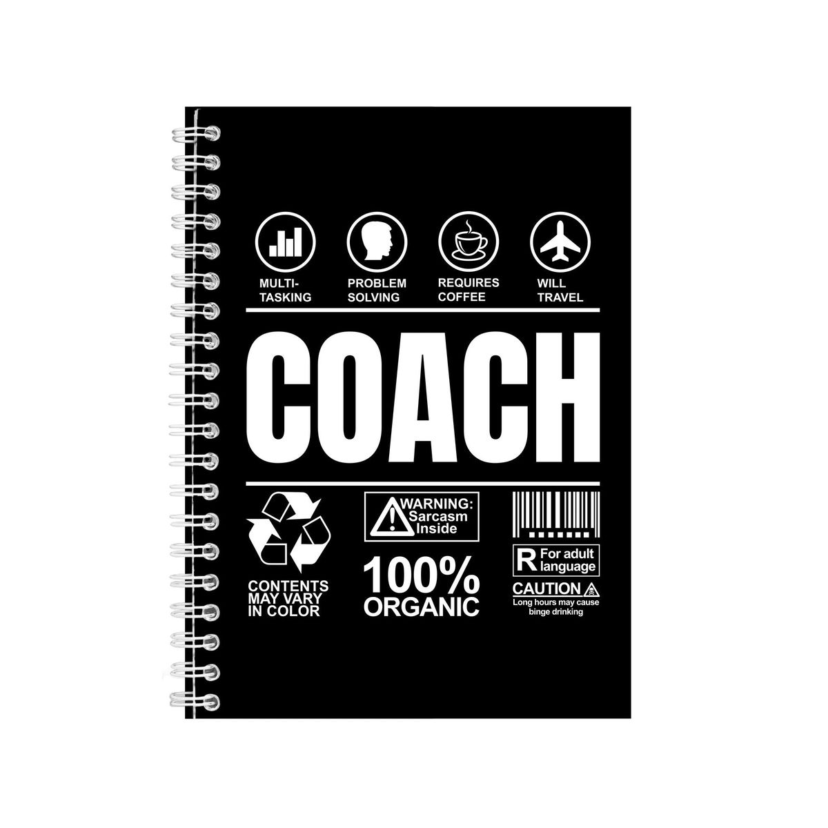 Coach Notebook Coaching Gift Idea Writing Books Notepad A5 | Shop Today ...