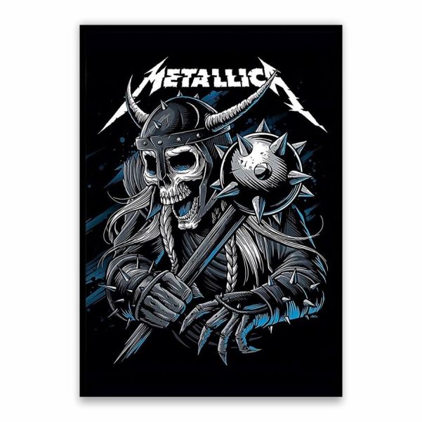 Metallica Skeleton Poster - A1 | Shop Today. Get it Tomorrow ...